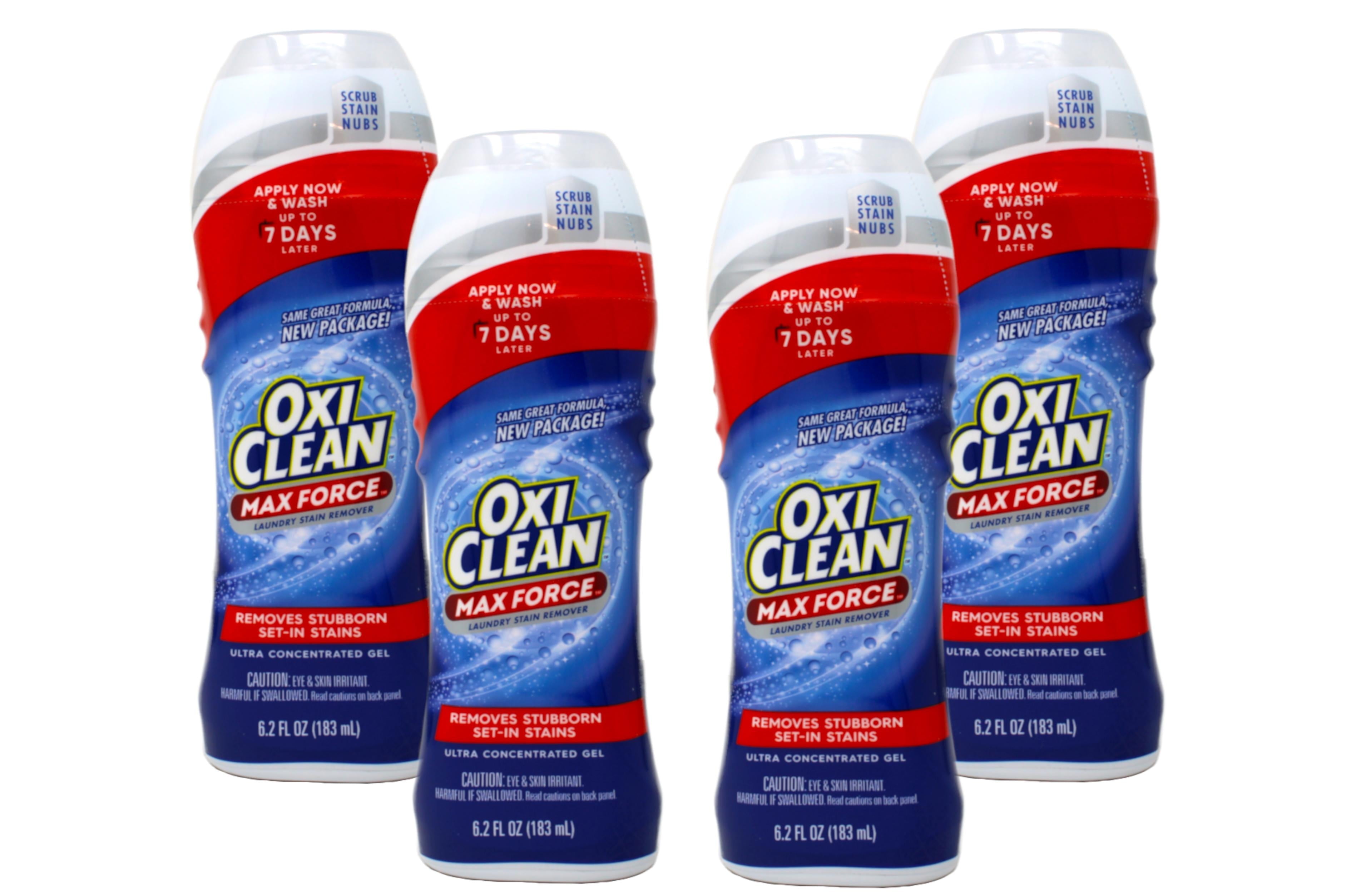 OxiClean Laundry Max Force Pre-Treat Gel Stain Remover Stick, 6.2 oz ...