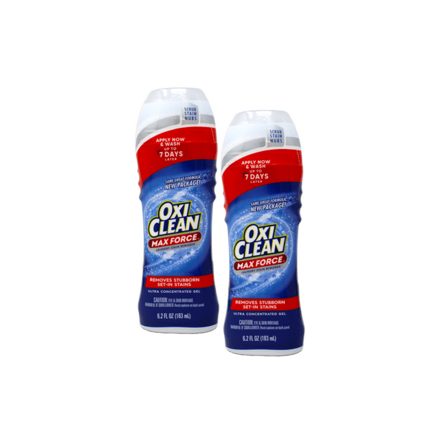 OxiClean Max Force Gel Stain Remover Stick 6.2oz.,each (2 Pack ...