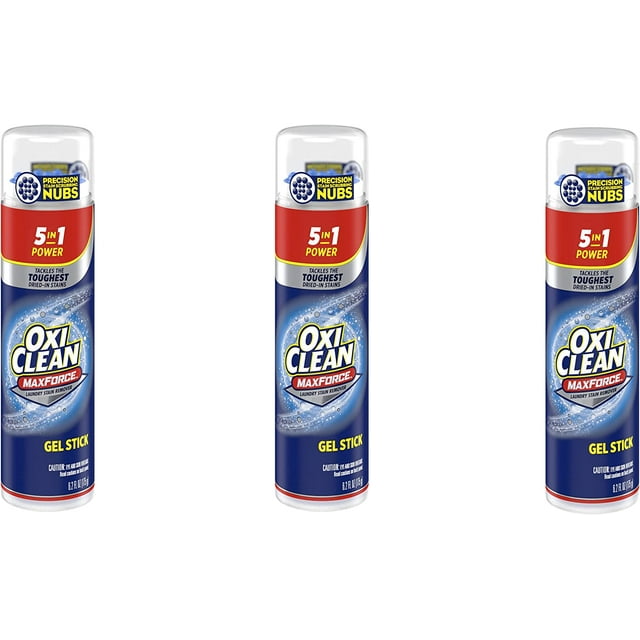 OxiClean Max Force Gel Stick, 6.2 Oz (Pack of 3) - Walmart.com
