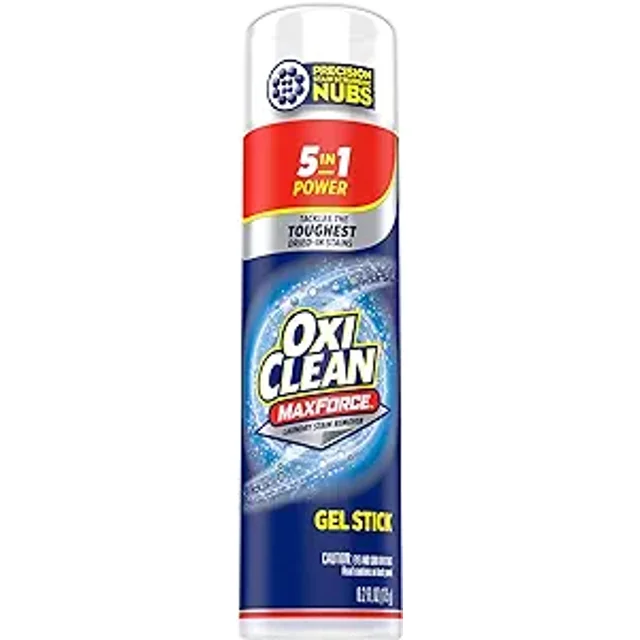 OxiClean Max Force Gel Stick, 6.2 oz - Stain Remover, Liquid Household ...