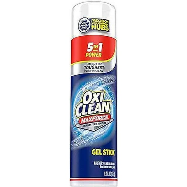 OxiClean Max Force Gel Stick, 6.2 oz - Stain Remover, Liquid Household ...