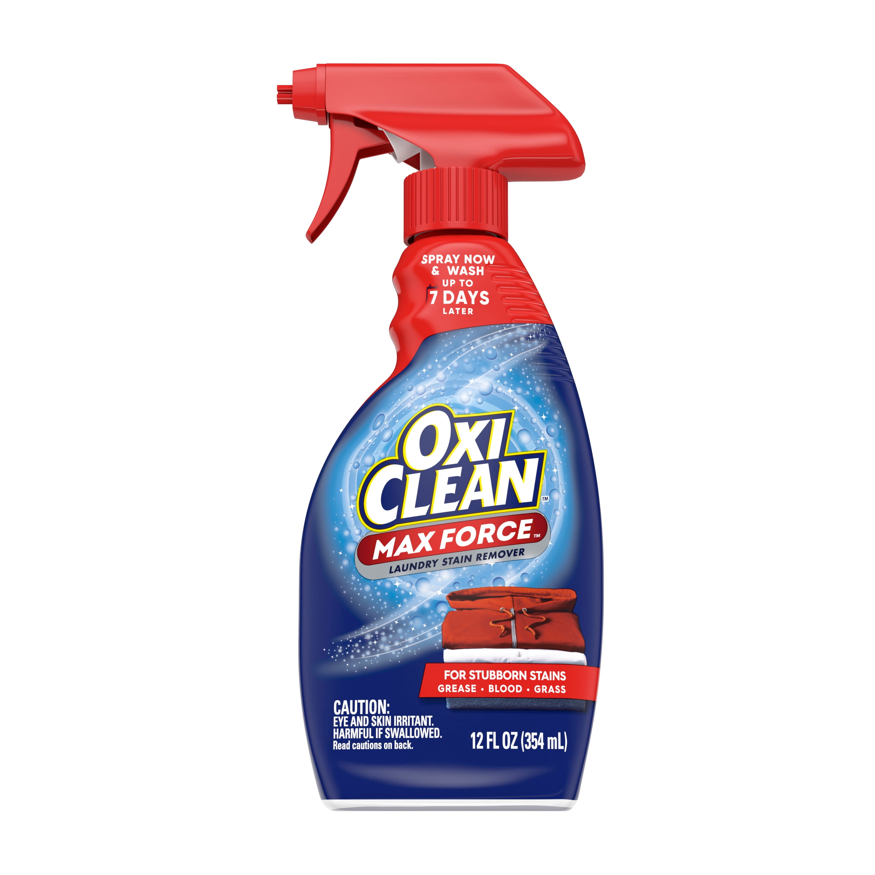 OxiClean Max Force Laundry Stain Remover Spray, 12 fl oz - Walmart.com