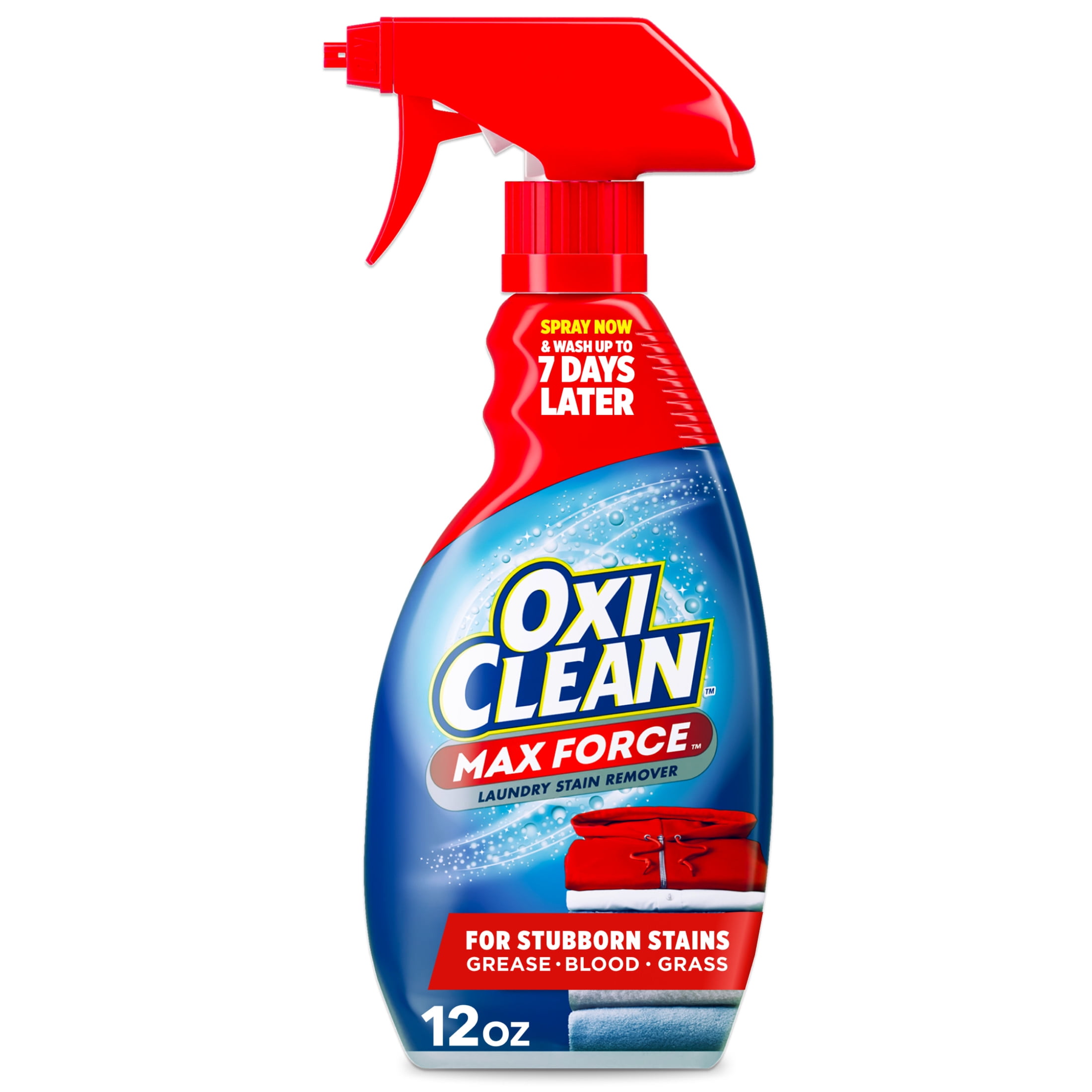 OxiClean Max Force Pre-Treat Laundry Stain Remover Spray, 16 fl oz ...