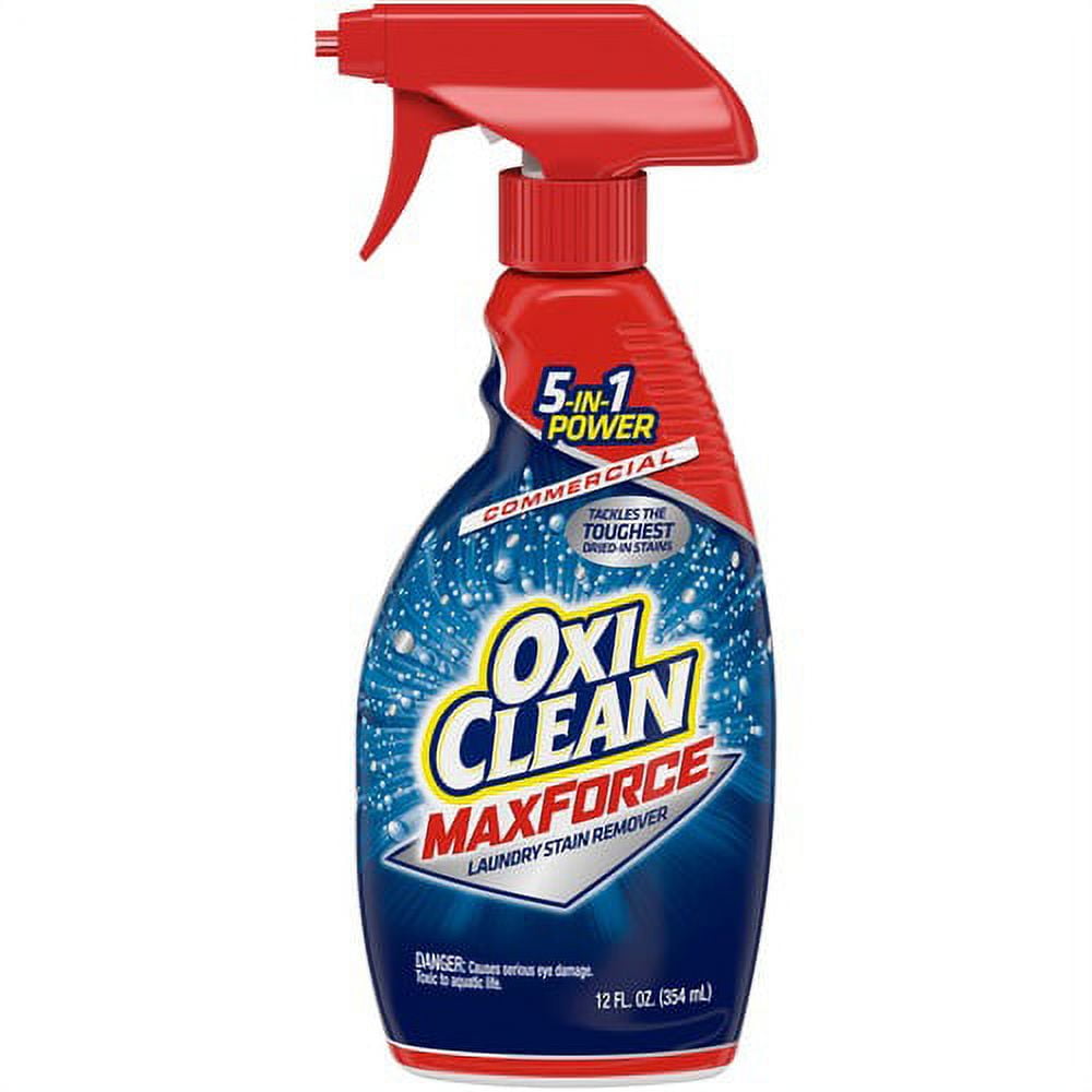OxiClean Max Force Stain Remover - Spray - 12 fl oz (0.4 quart) - 1 ...