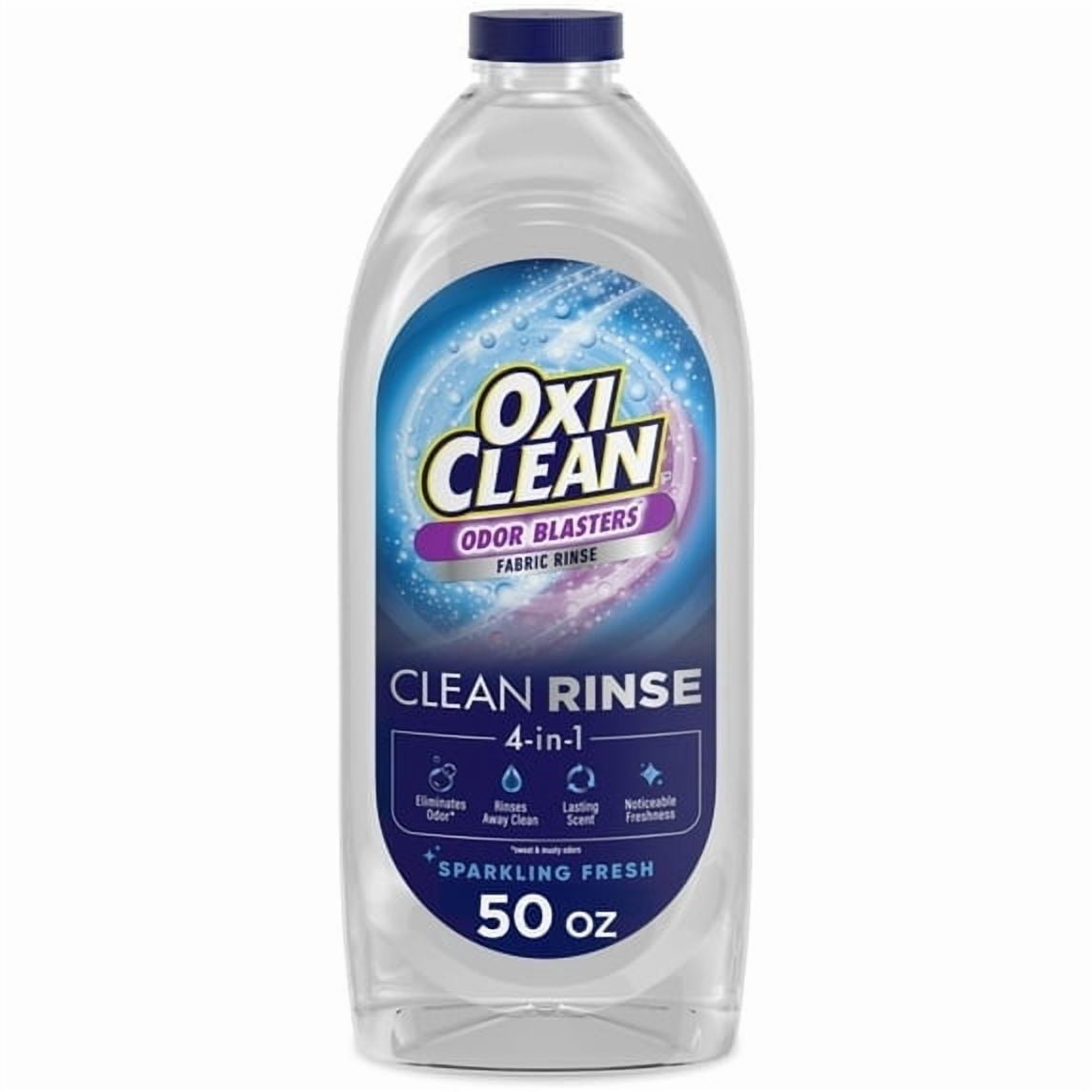 OxiClean Odor Blasters Fabric Rinse, 4-in-1 Clean Rinse, Sparkling ...