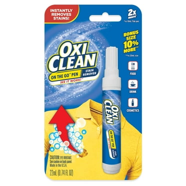 OxiClean On The Go Stain Remover Pen for Clothes and Fabric, to Go ...