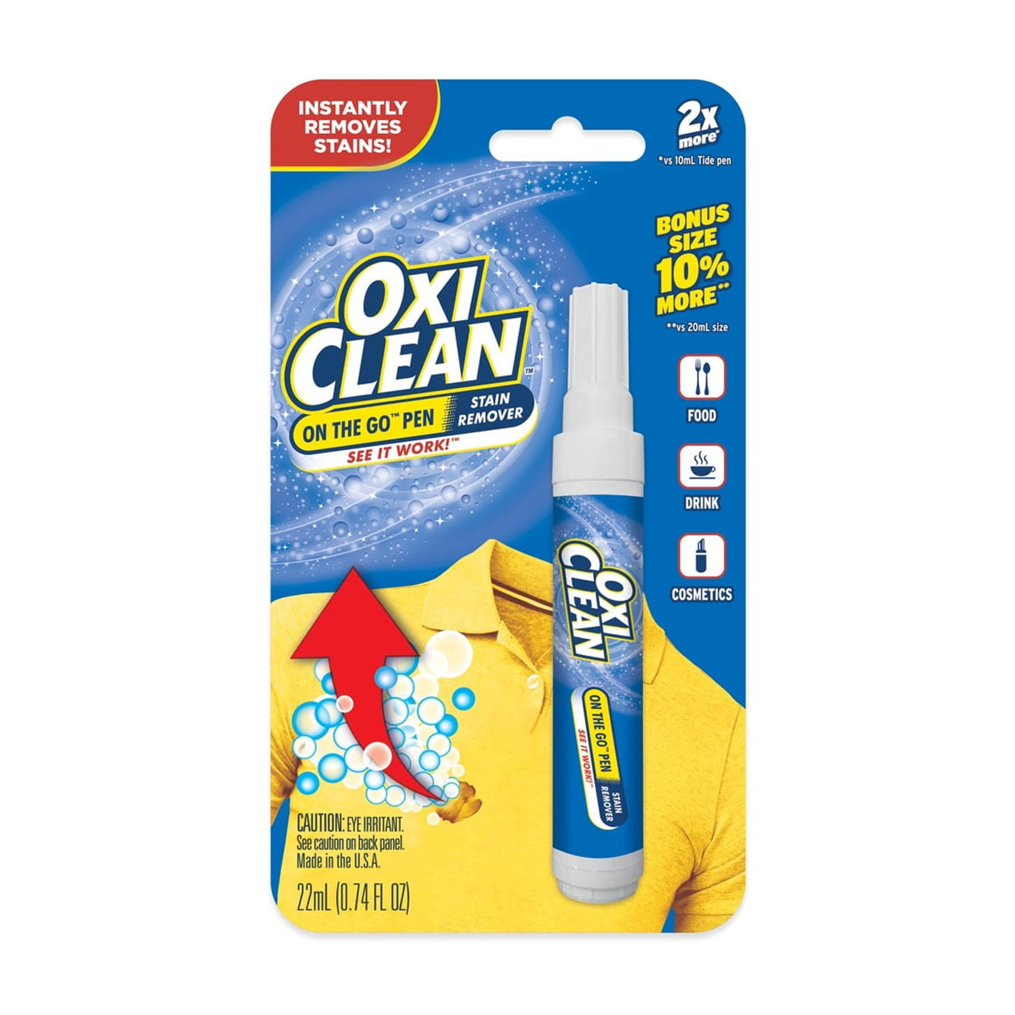 OxiClean On The Go Stain Remover Pen (Pack of 5) - Walmart.com