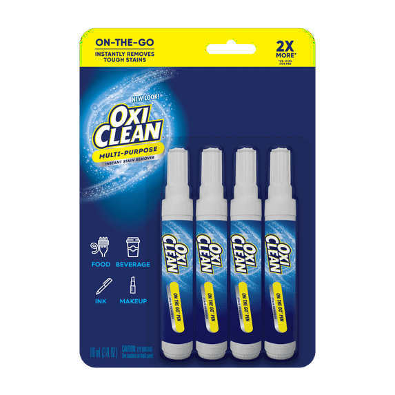 OxiClean On-the-Go Stain Removal Pen 22mL (4 Count) - Walmart.com
