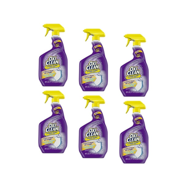 OxiClean Shower Guard Daily Shower Cleaner, 30â€¯oz. Pack of 6 ...