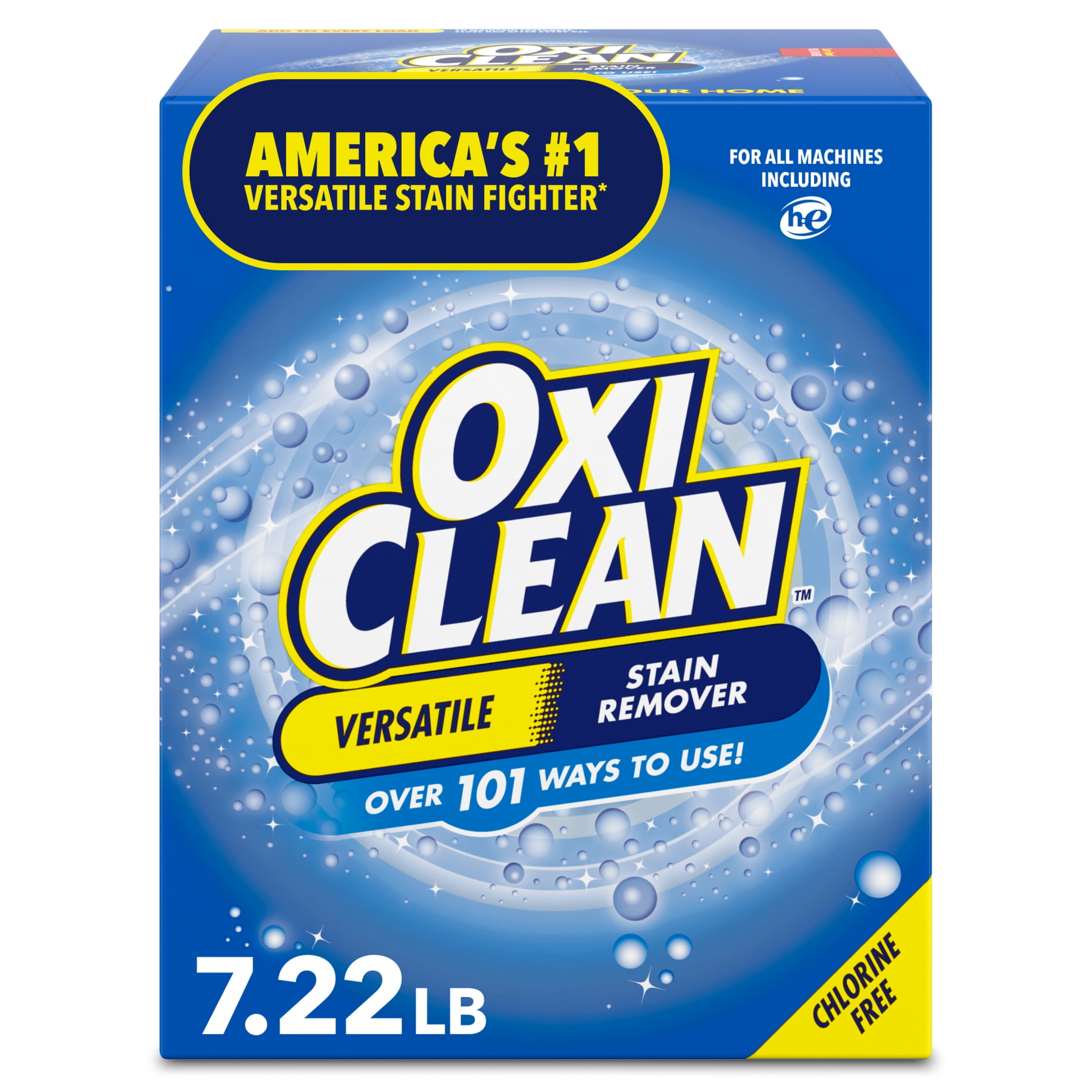OxiClean Power Laundry Versatile Stain Remover Powder, 7.22 lb - Walmart Business Supplies