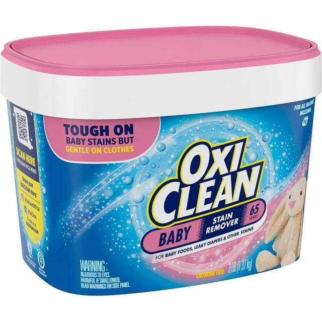 OxiClean Versatile Stain Remover Baby Stain Soaker, 3 lb - Walmart.com