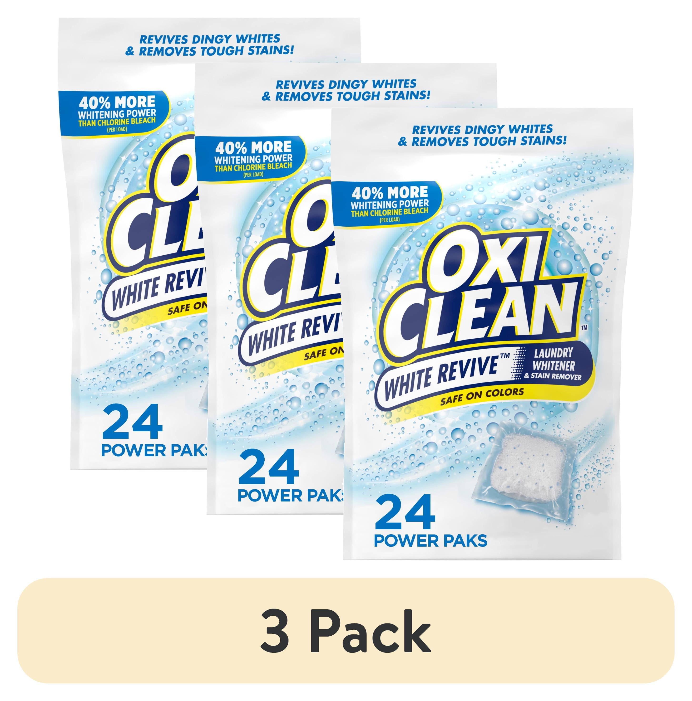 (3 pack) OxiClean White Revive Laundry Whitener and Laundry Stain ...