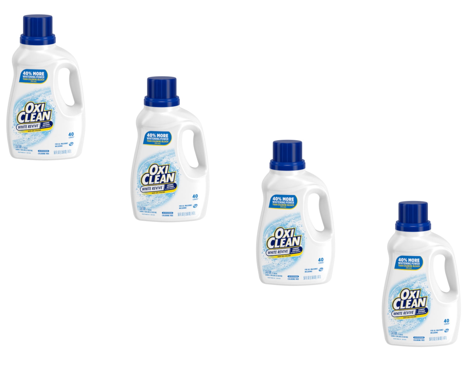 OxiClean White Revive Liquid Additive Laundry Whitener 50 Ounce - Pack ...