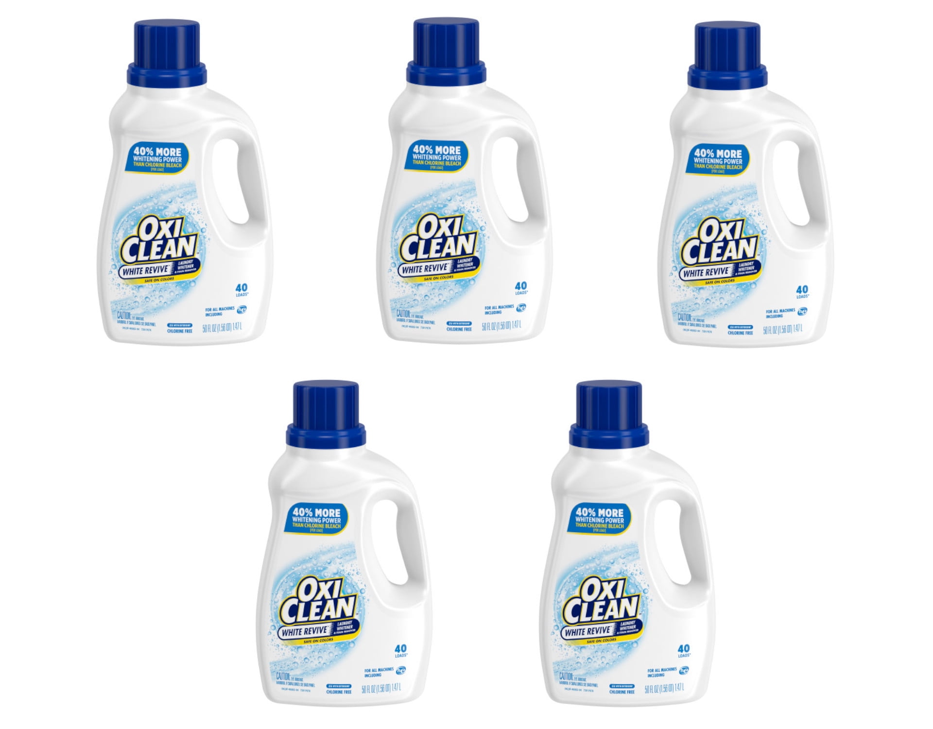 OxiClean White Revive Liquid Additive Laundry Whitener 50 Ounce - Pack ...