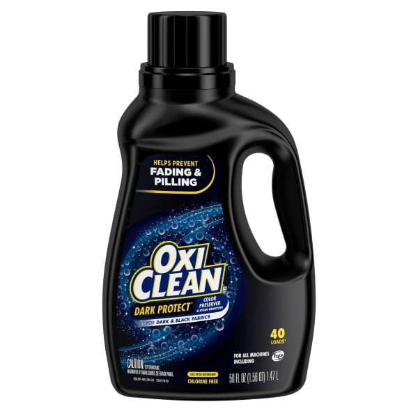Oxiclean Detergent, Dark Protect Liquid Laundry Booster, Stain Remover ...