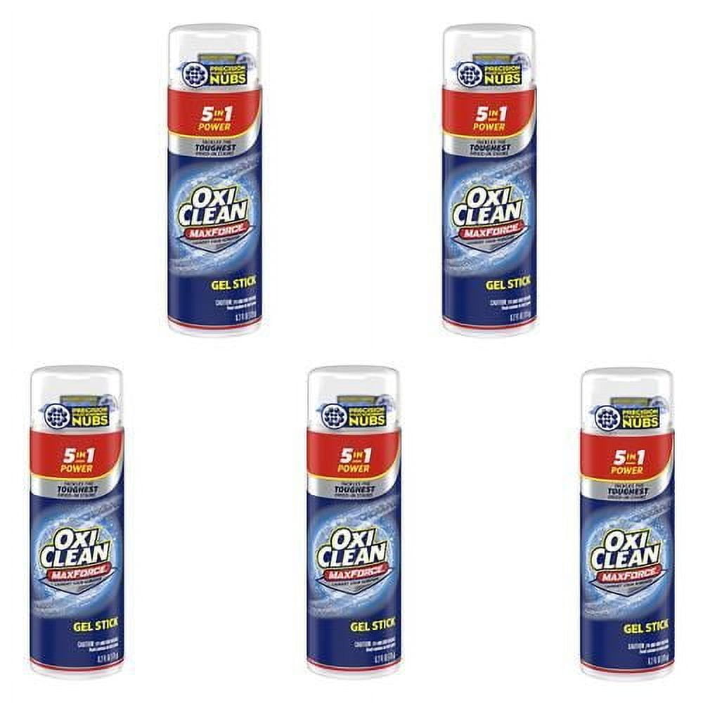 Oxiclean Max Force Gel Stick, 6.2 Oz (5 Pack) Packaging May Vary ...