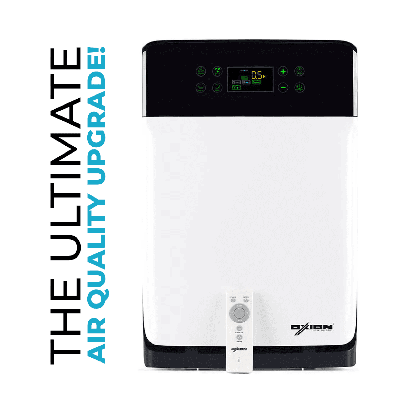 Oxion Hepa Air Purifier White - Walmart.com