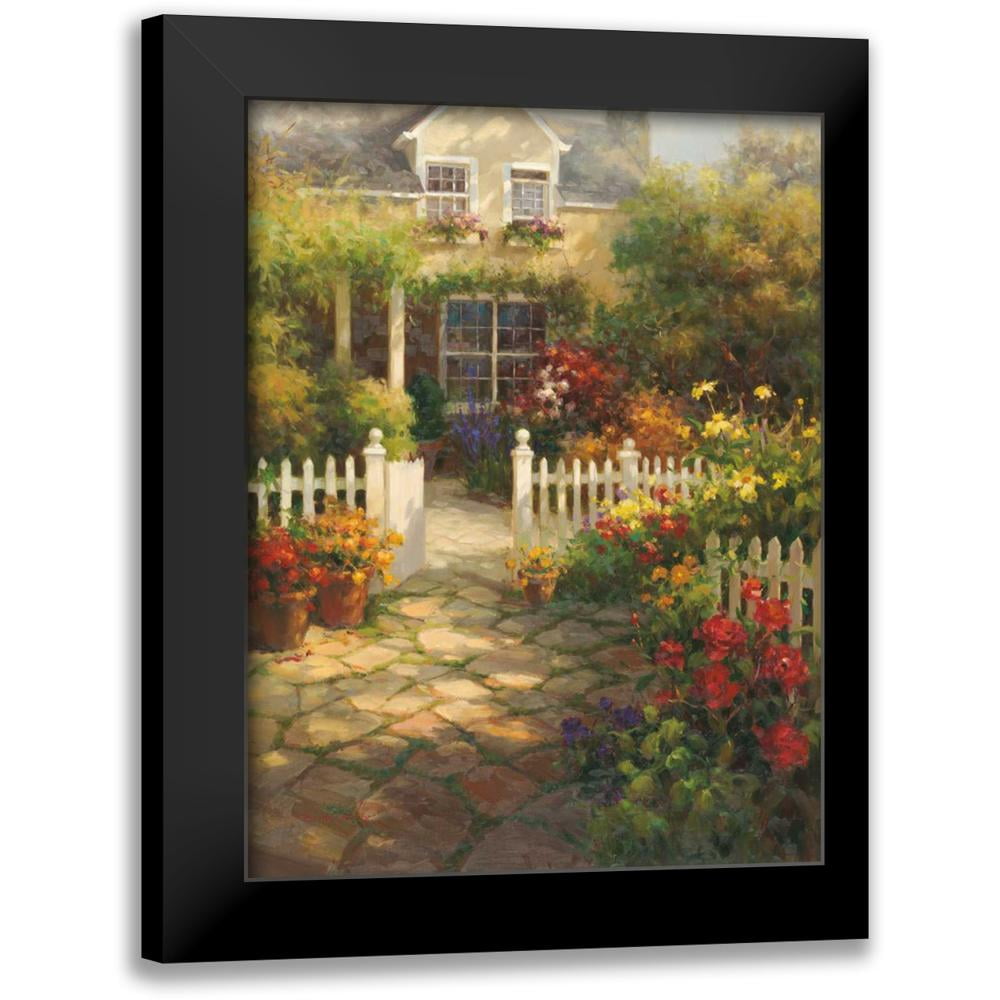 Oxley, Vail 12x14 Black Modern Framed Museum Art Print Titled - Summer ...