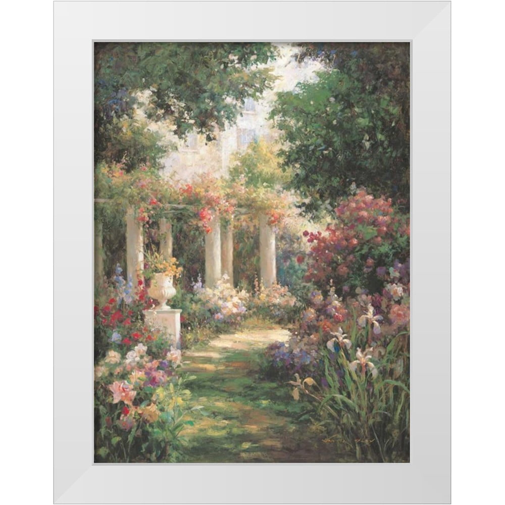 Oxley, Vail 12x14 White Modern Wood Framed Museum Art Print Titled ...
