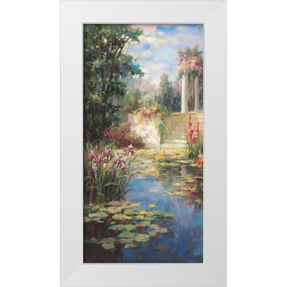 Oxley, Vail 14x24 White Modern Wood Framed Museum Art Print Titled ...