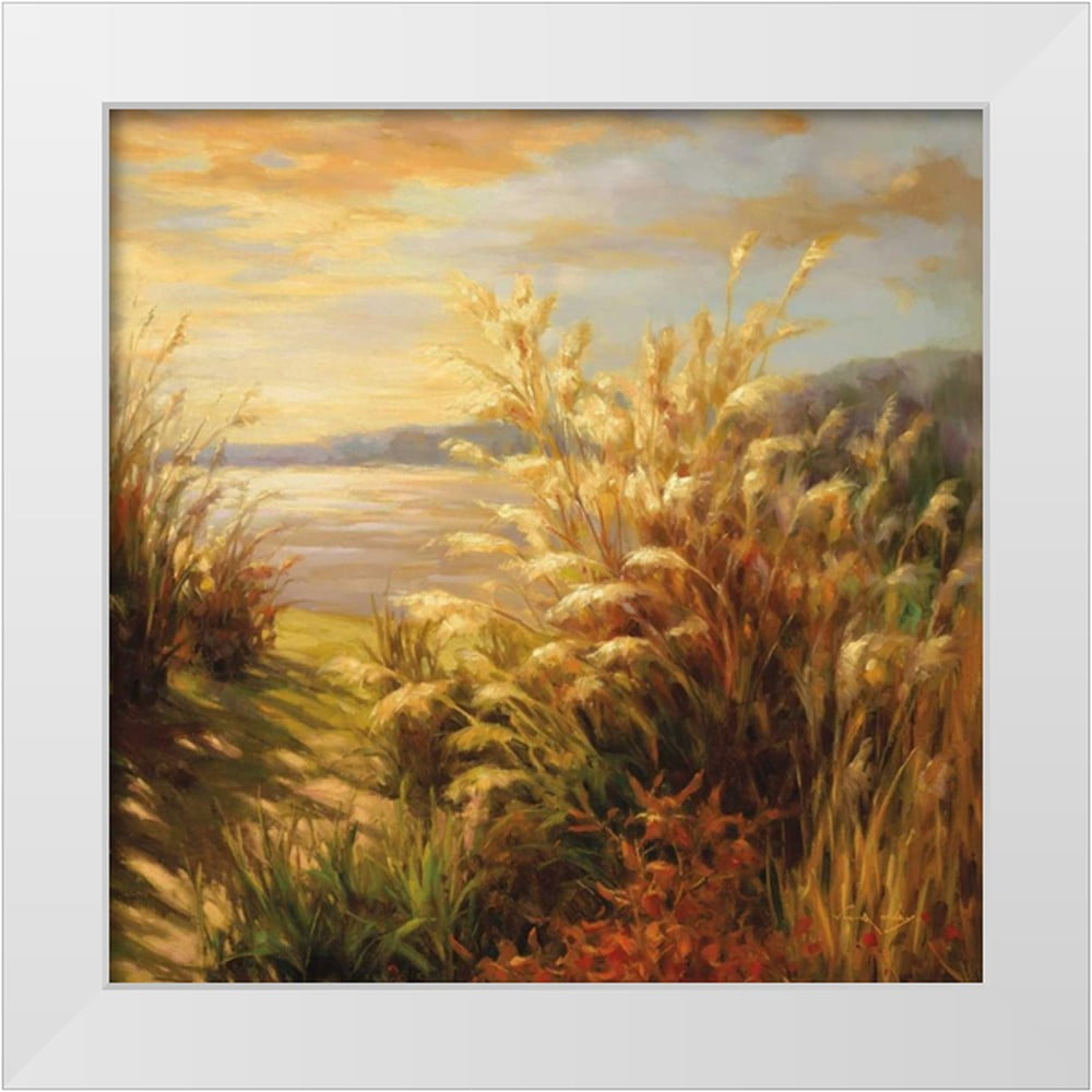 Oxley, Vail 15x15 White Modern Wood Framed Museum Art Print Titled ...