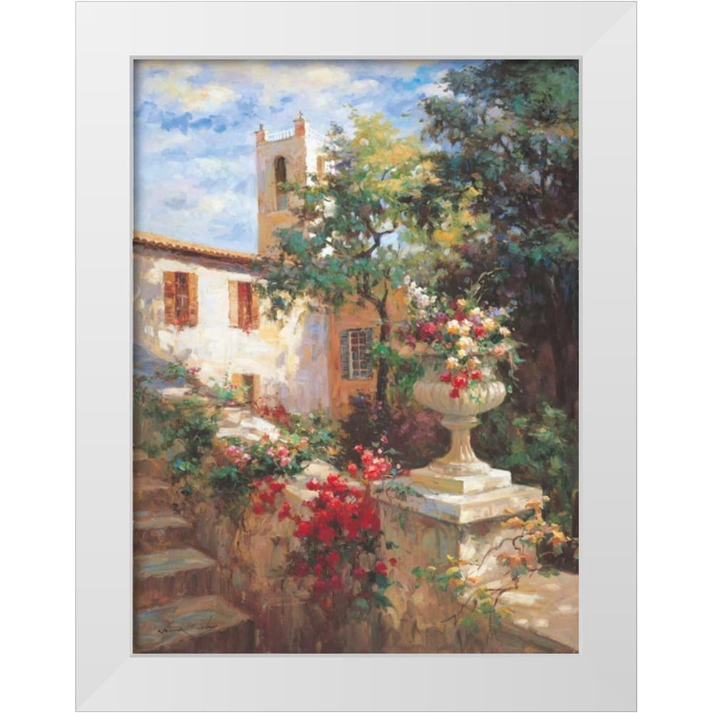 Oxley, Vail 25x32 White Modern Wood Framed Museum Art Print Titled ...