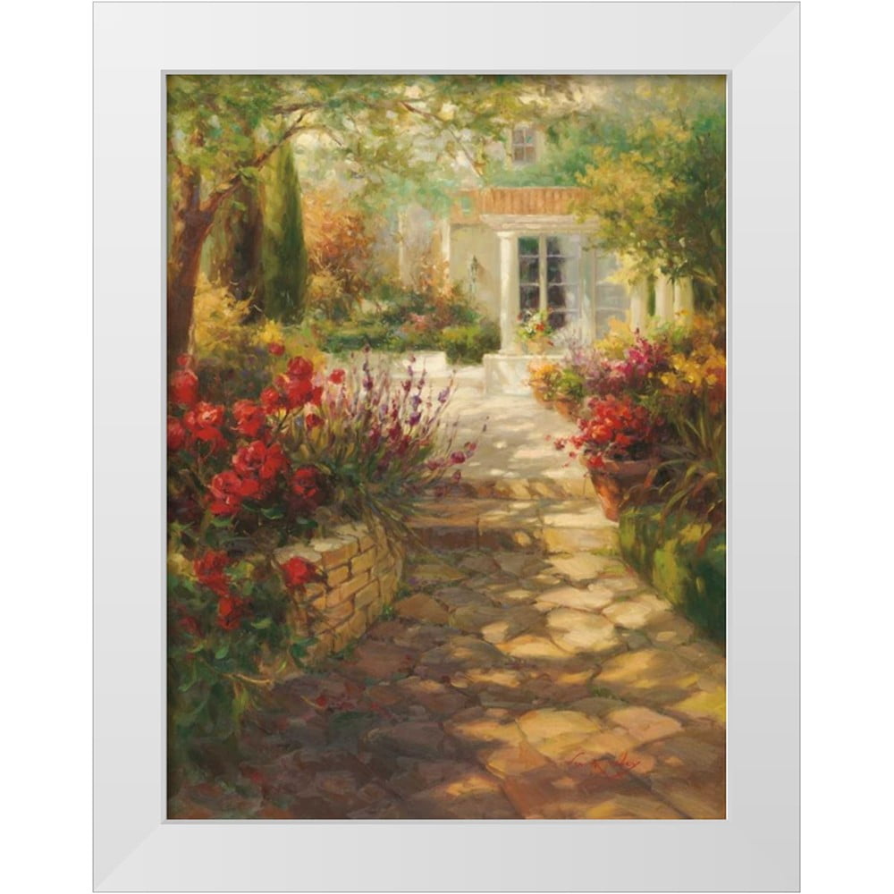 Oxley, Vail 25x32 White Modern Wood Framed Museum Art Print Titled ...
