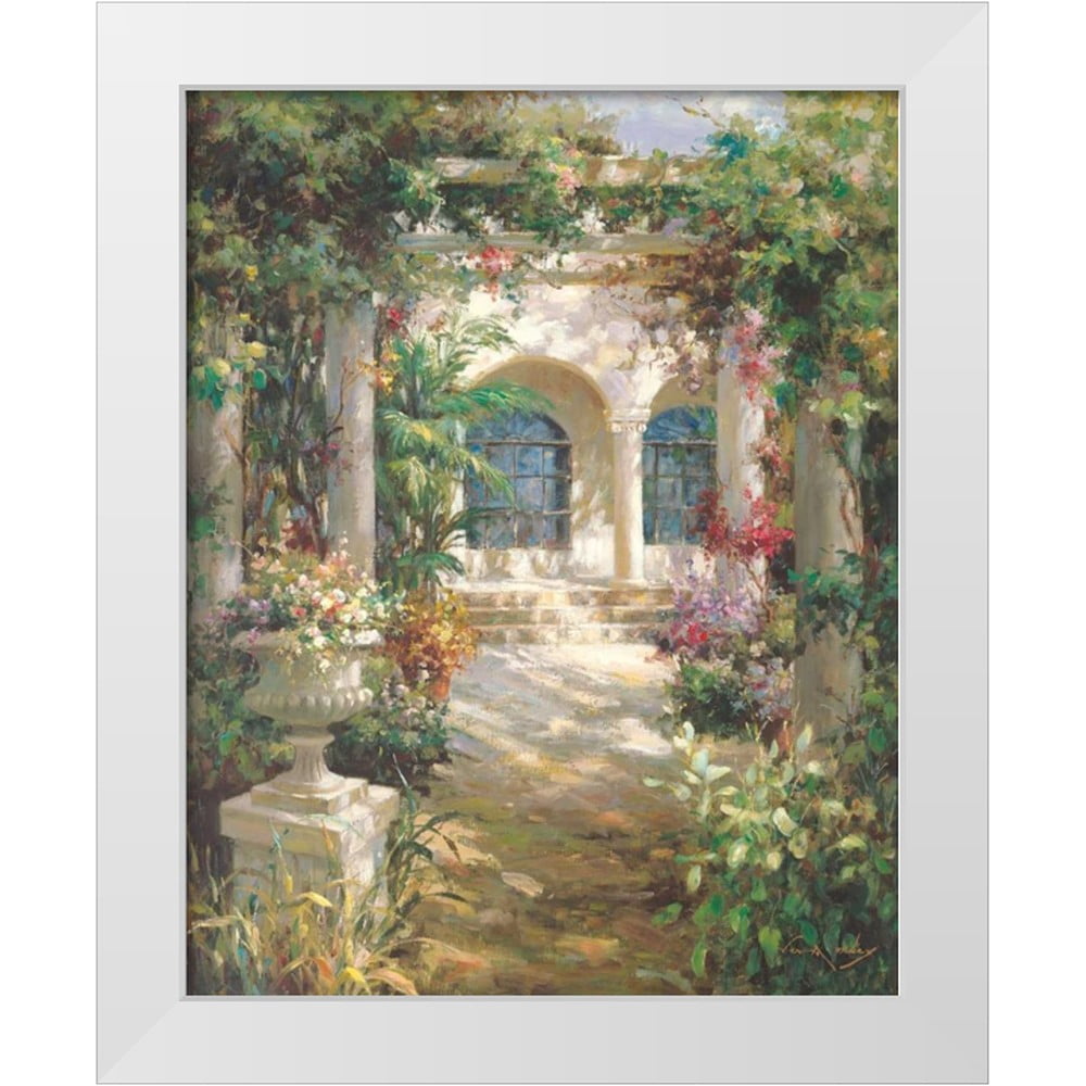 Oxley, Vail 26x32 White Modern Wood Framed Museum Art Print Titled ...
