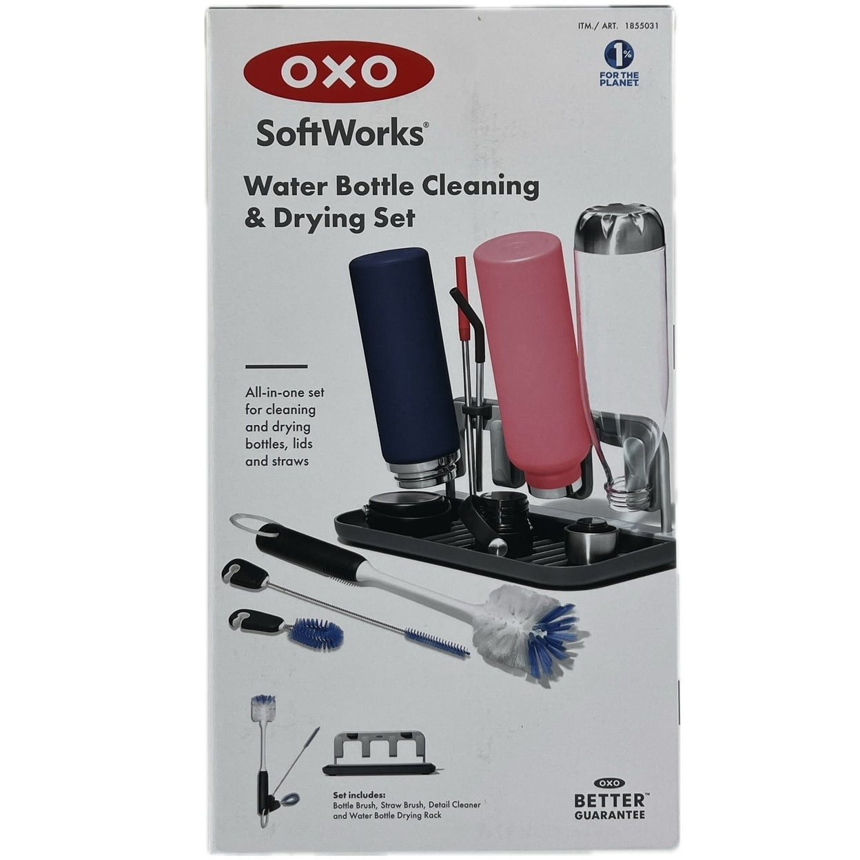 OXO SoftWorks Water Bottle Cleaning Drying Set - Walmart.com