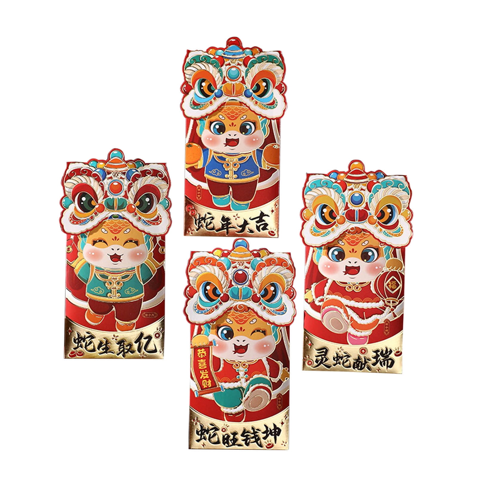 Oxodoi Clearance Cute Chinese New Year Red Envelopes-2025 Year of the ...
