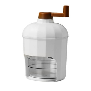 Electric Ice Crusher 380W,187 lbs/Hr,Broxin Stainless Steel Dual Ice ...