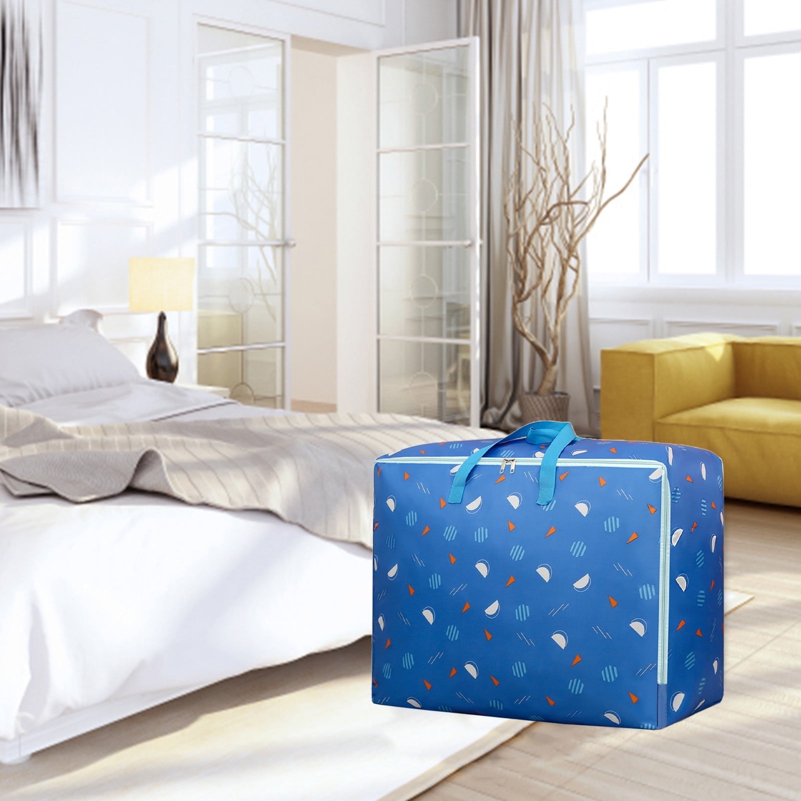 Zonao Sales Large Moving Bags with Zippers & Carrying Handles Thickened ...
