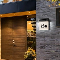 CaiTeLin Solar House Number Sign Light, Lighted Address Numbers Outdoor ...