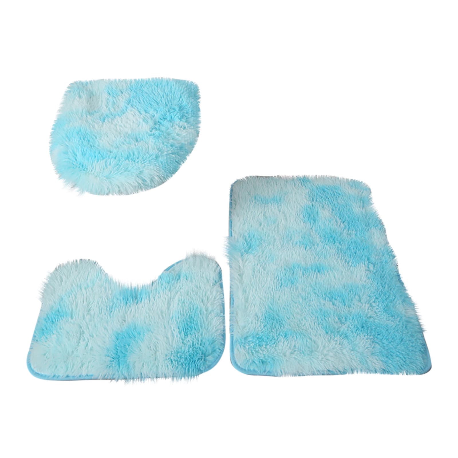 Oxodoi Upgraded 3 Piece Bathroom Rug Set, Extra Thick Absorbent Plush ...