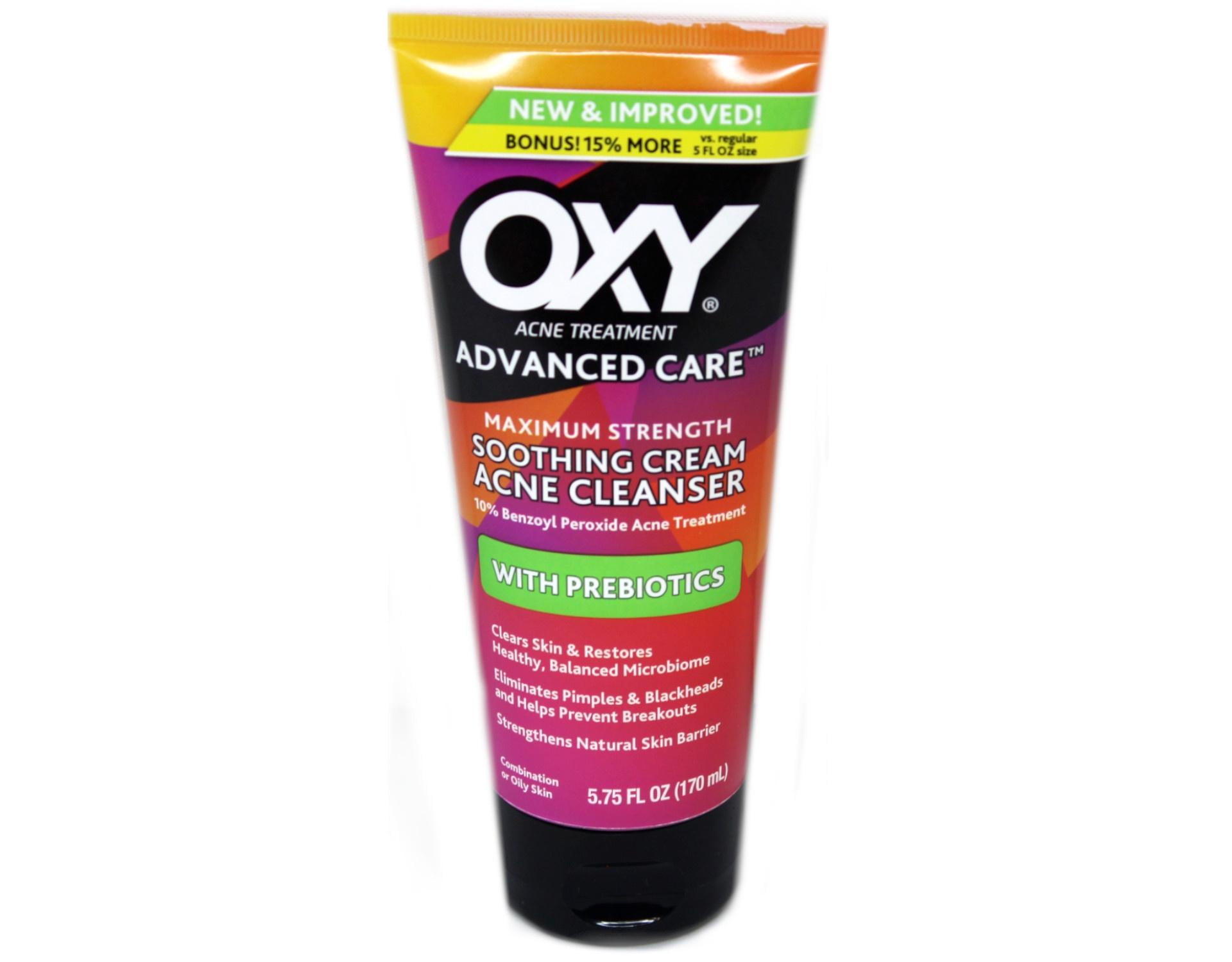 Oxy Acne Medication Face Wash - Maximum Action with Maximum Strength 10 ...