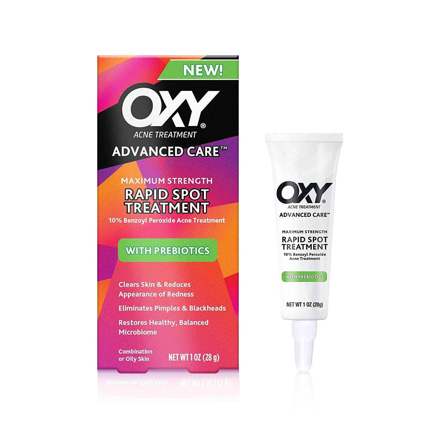 Oxy® Advanced Care™ Maximum Strength Rapid Spot Treatment with Prebiotics - Walmart.com