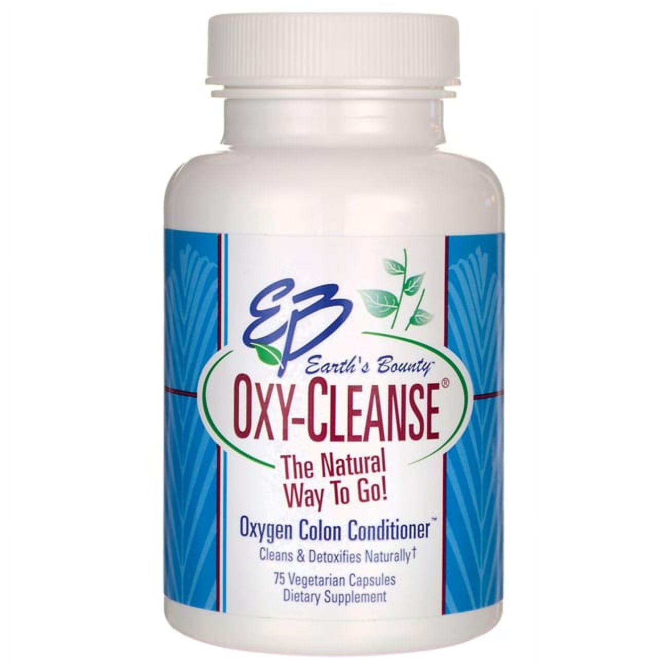 Oxy-Cleanse, Oxygen Colon Conditioner, 75 Vegetarian Capsules, Earth's ...