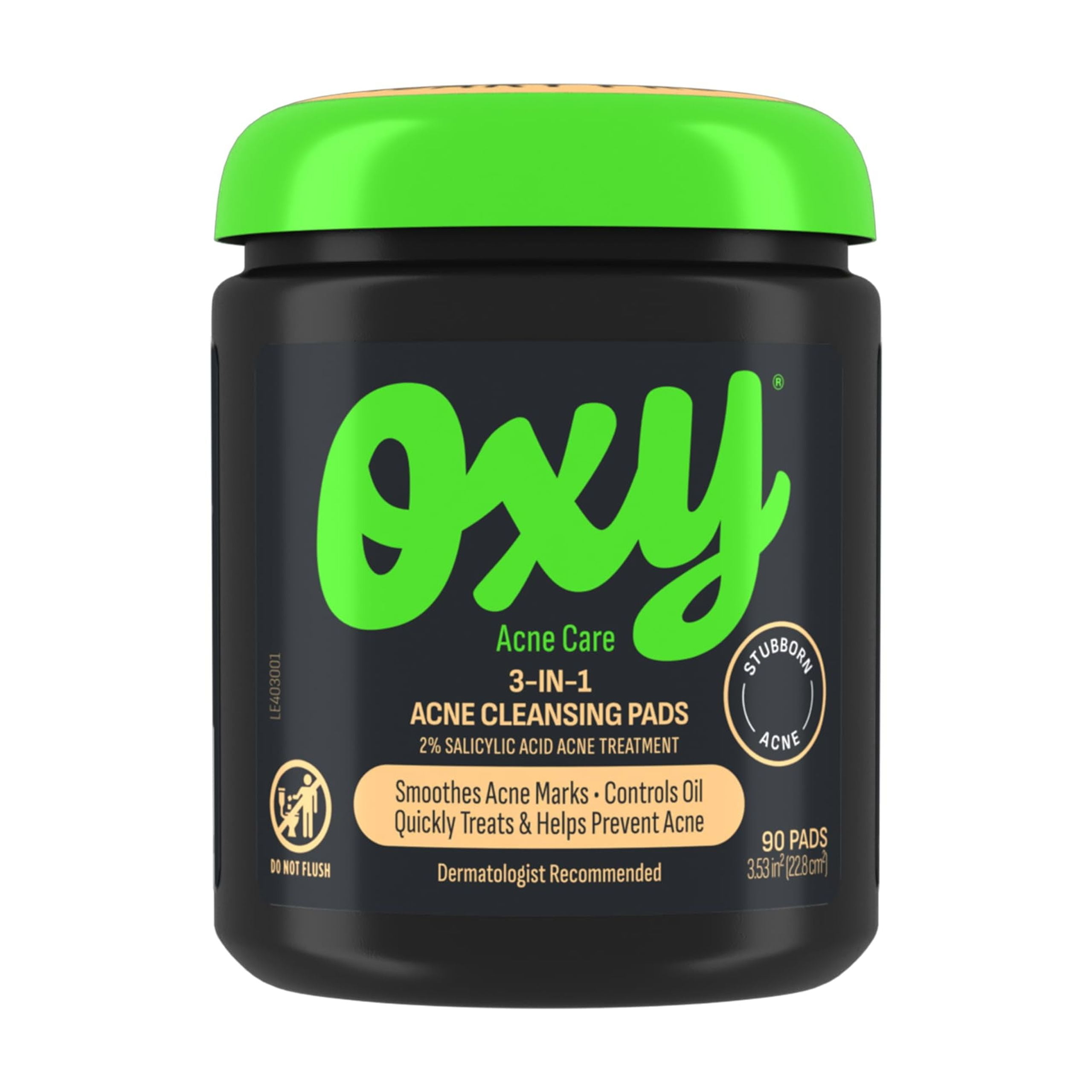 Oxy Maximum Action 3-In-1 Treatment HYZ01 Pads, 90 Count - Walmart.com