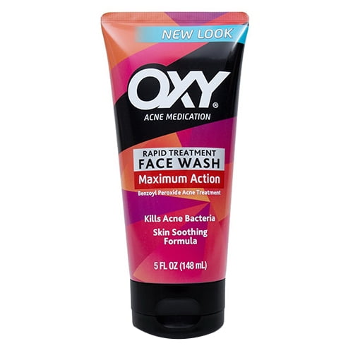 Oxy Maximum Action Advanced Face Wash - 5 Oz, 6 Pack - Walmart.com