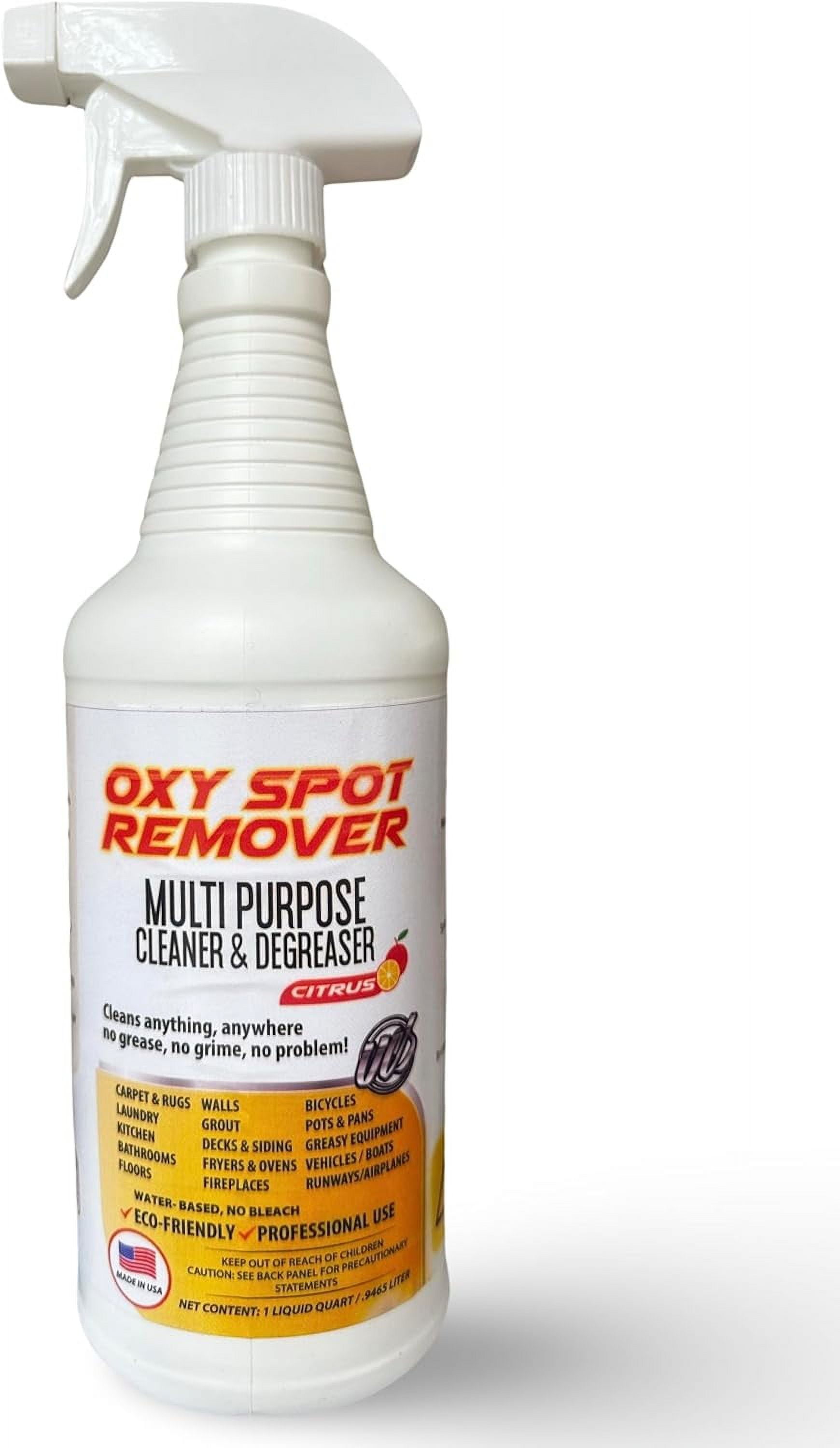 Oxy Spot Remover All Purpose Cleaner & Degreaser Spray 32 Oz - Stain ...