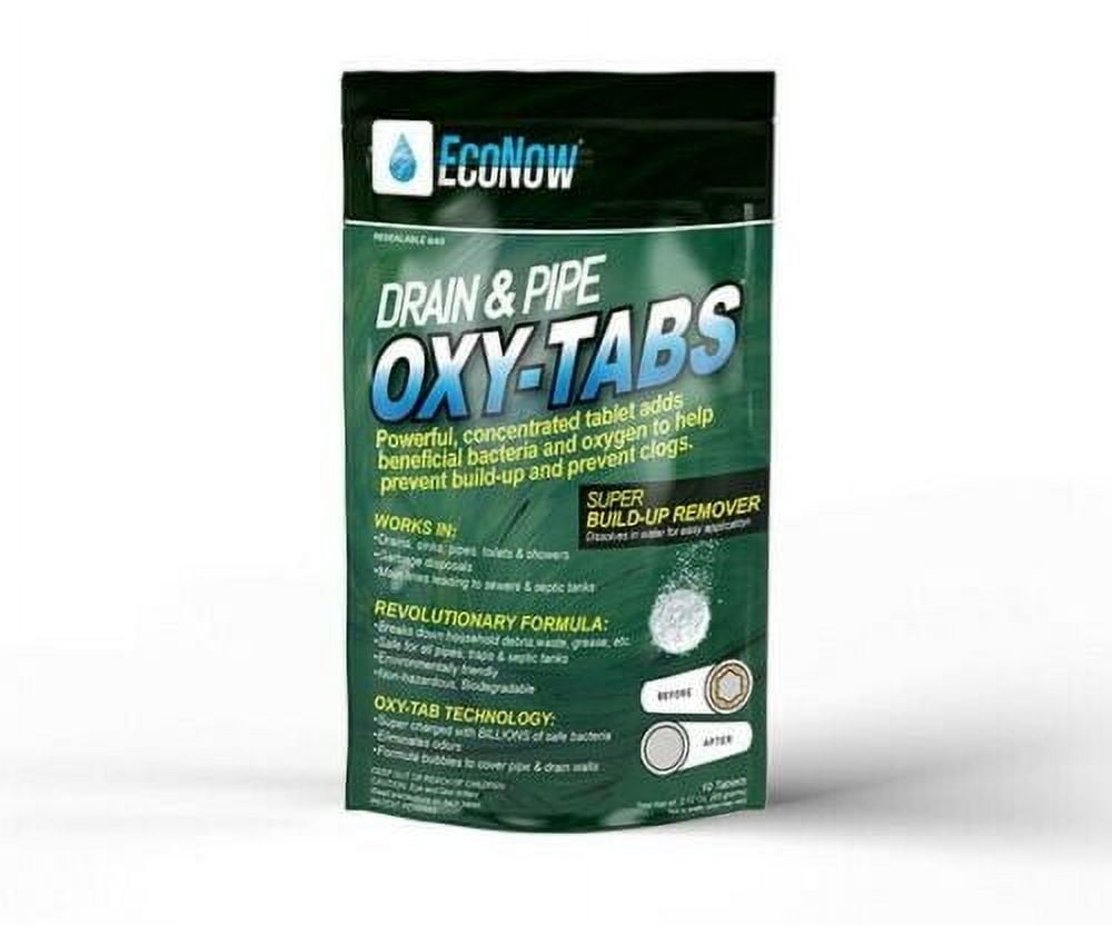 Oxy-tabs Powerful Extra Strength Drain and Pipe Cleaner Tablets - 20 ...