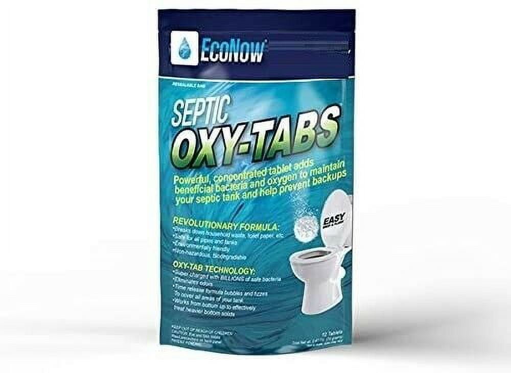 Oxy-tabs Powerful Extra Strength Septic Tank Cleaner Tablets 18 months ...