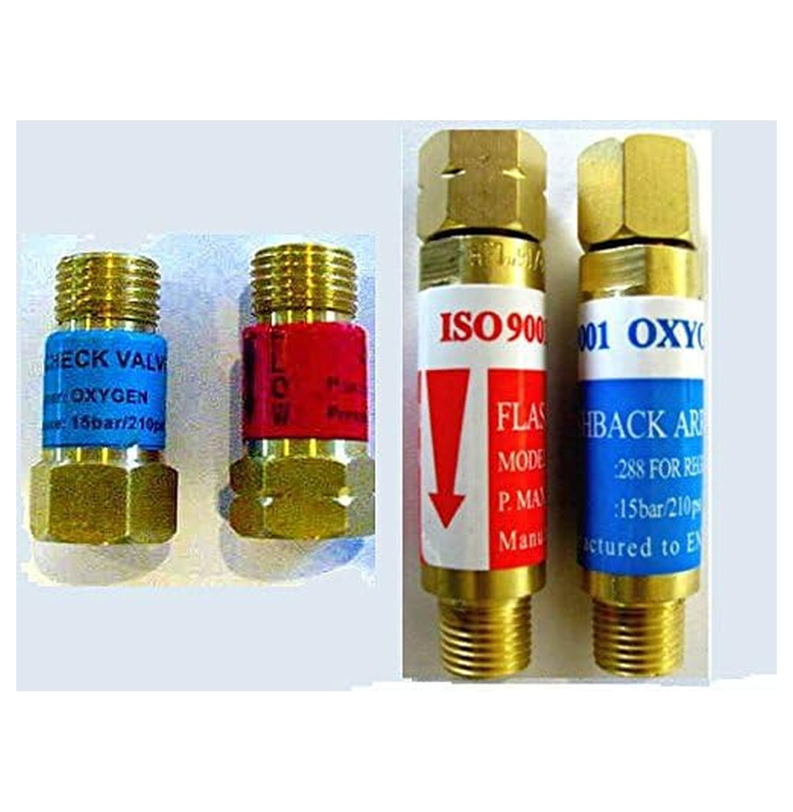Oxygen & Acetylene/Propane Flashback Arrestor & Check Sets - Walmart.com