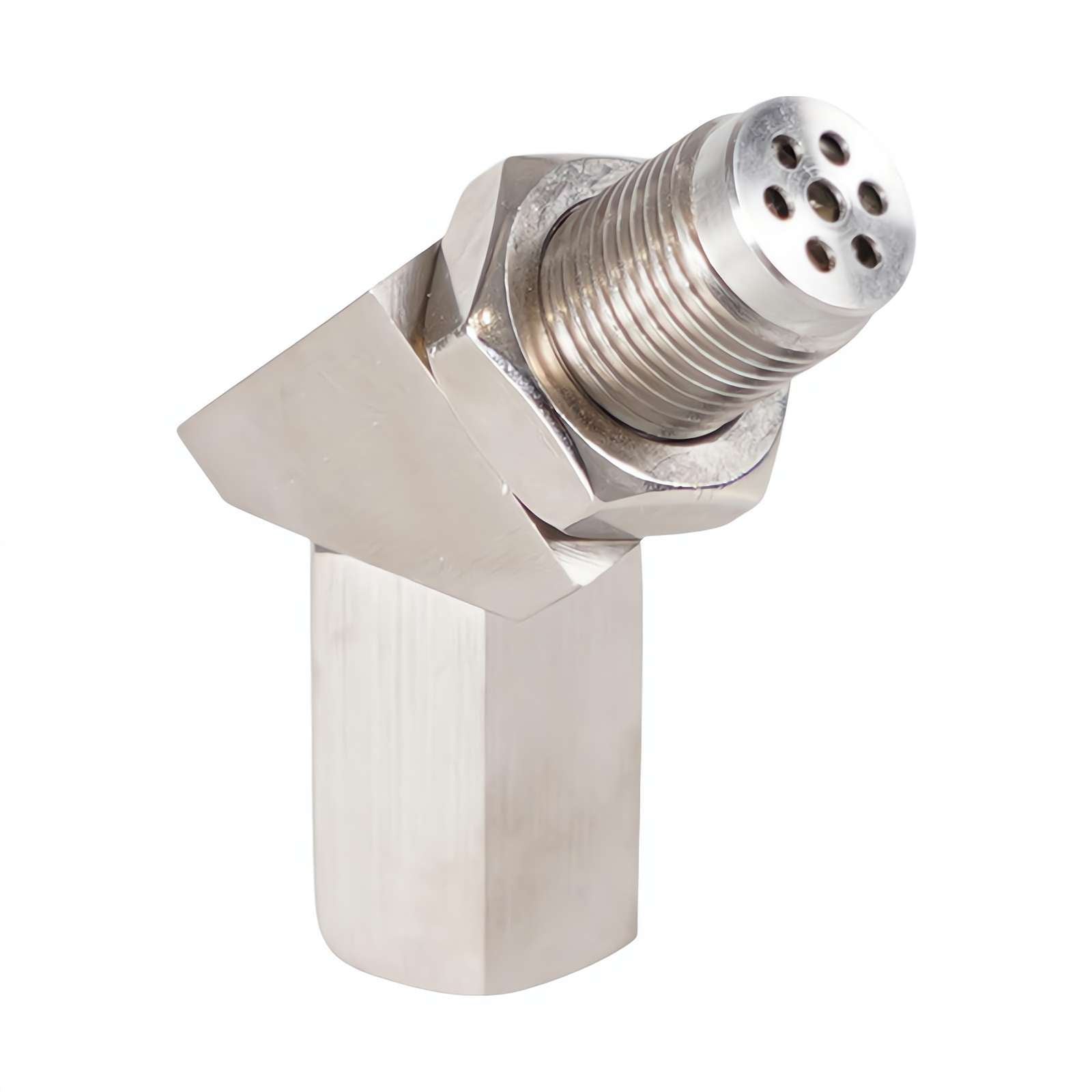 Oxygen Angled 45-Degree Extender Connector Bung Catalytic Spacer Cars ...
