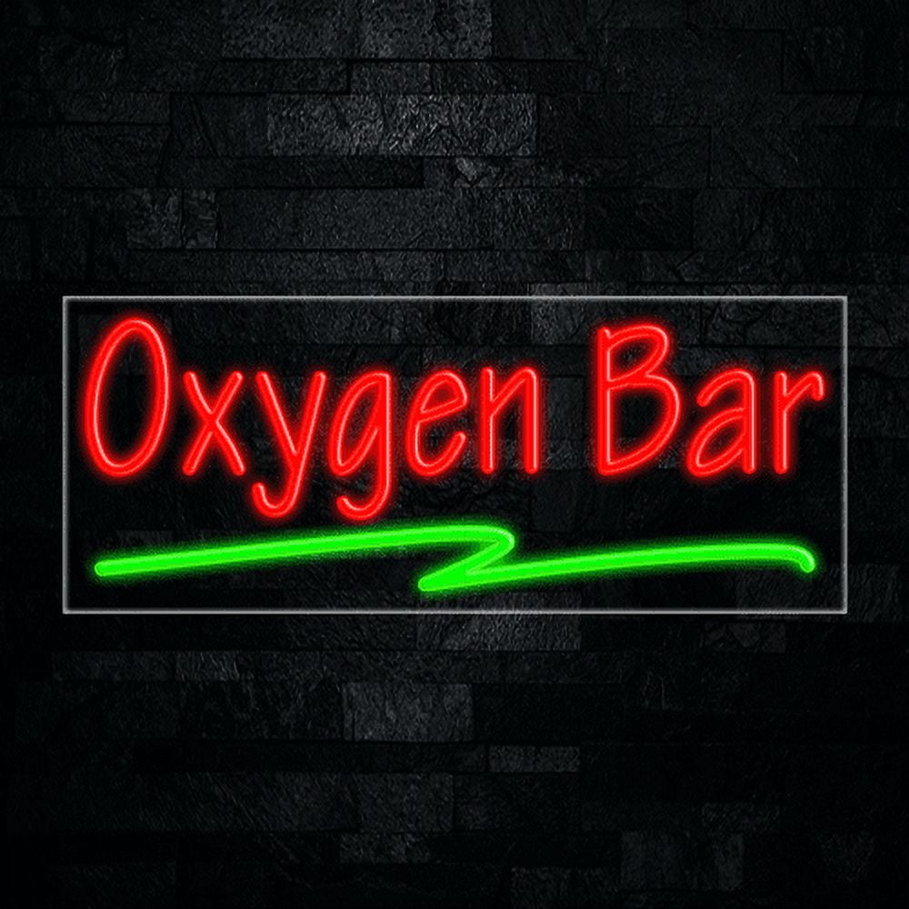 Oxygen Bar LED Neon Sign 30"L x 12"H #31454 - Walmart.com