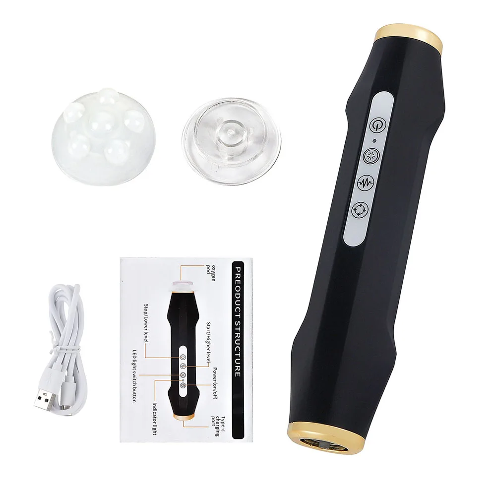 Oxygen Bubble Pen CO2 Oxygen Portable Facial Machine CO2 Gel Facial ...
