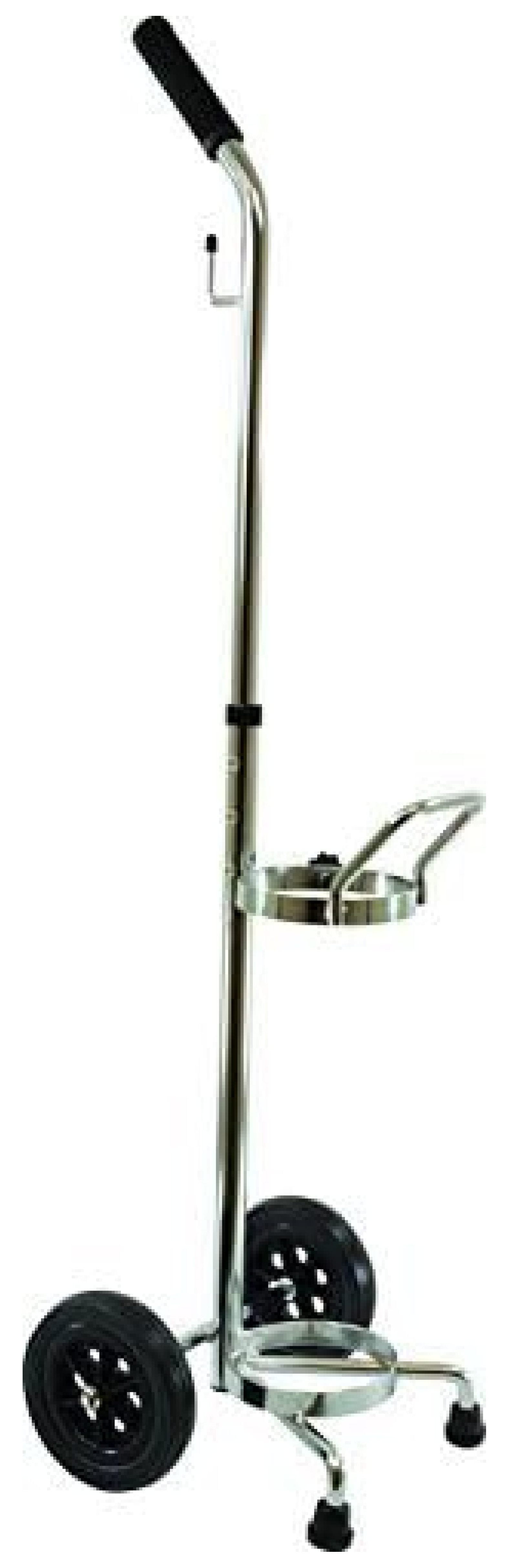 Oxygen Cylinder Cart - Size D & E Compatible - Portable Oxygen Tank ...