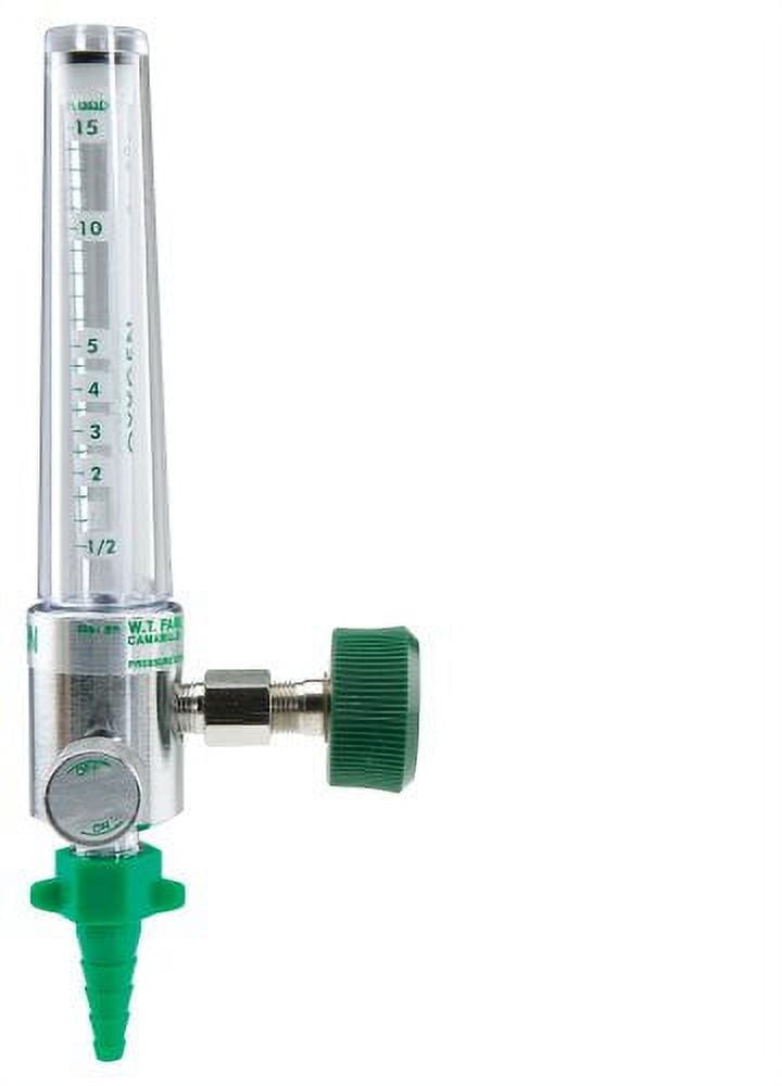 Oxygen Flowmeter Side Port 0-15 LPM with Chemetron Connect Inlet ...