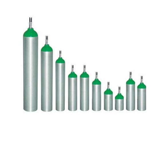 Oxygen M6 Tank W/toggle 170 Liters (15 H) - Walmart.com