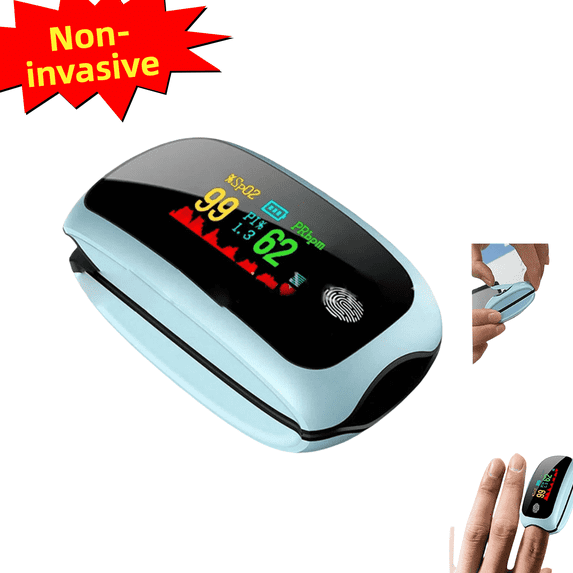 Oxygen_Monitor Fingertip_Non Invasive_Glucose Monitor Portable _Sugar ...